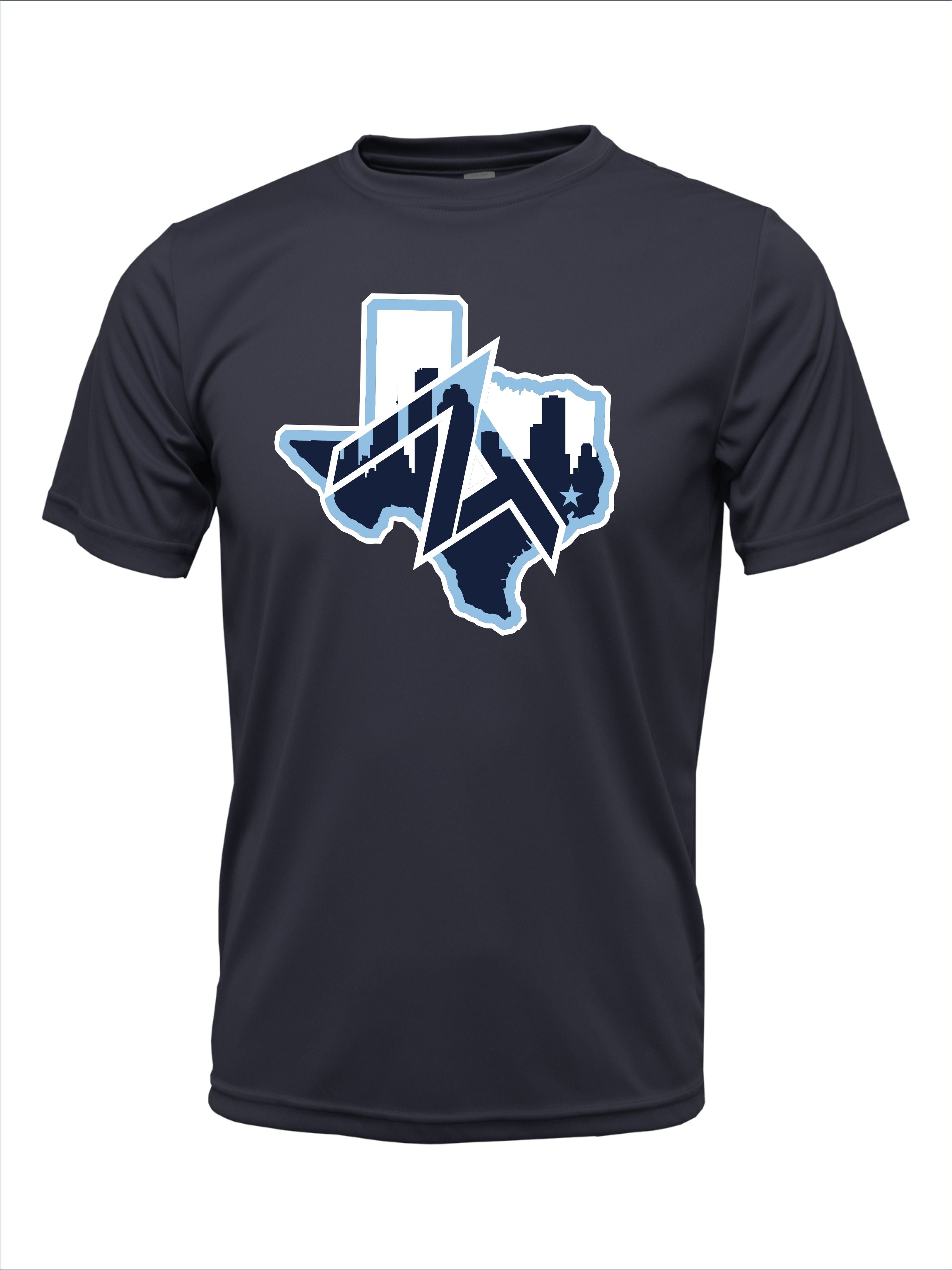 Short Sleeve "ZT TEXAS" Dri-Fit T-Shirt – ZT BASEBALL SHOP
