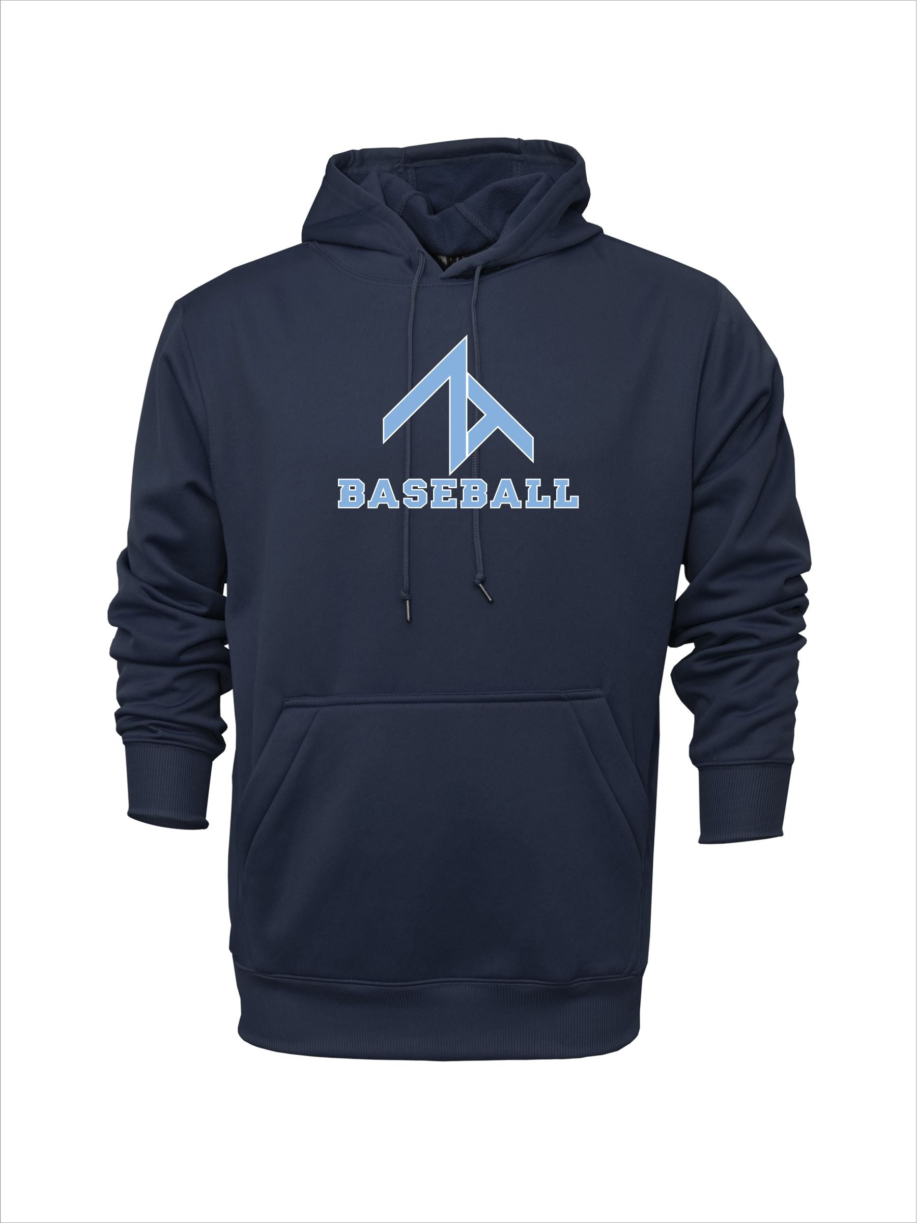 Long-sleeve "ZT BASEBALL" Polyester Hoodie – ZT BASEBALL SHOP