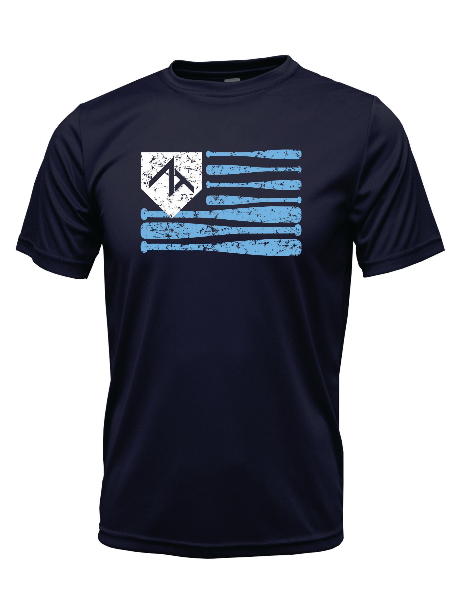 Short Sleeve "Bat Flag" Dri-Fit T-Shirt – ZT BASEBALL SHOP